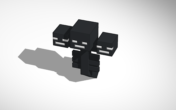 3D design Wither (Minecraft) | Tinkercad