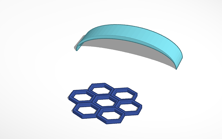 3D design Honey Comb - Tinkercad
