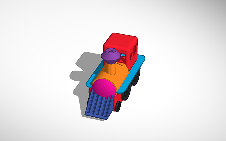 3D design train | Tinkercad