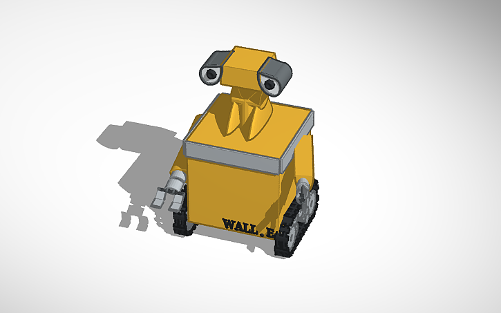 3D design Wall-E | Tinkercad