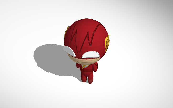 3D design The Flash - Tinkercad