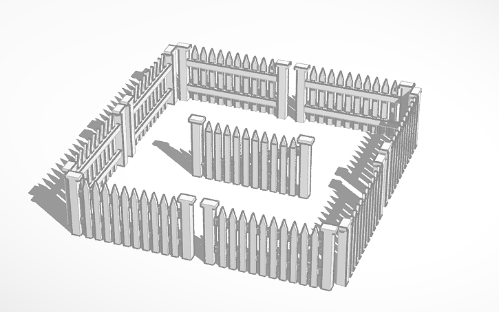 3D design Alfredo_Juarez_Fence | Tinkercad