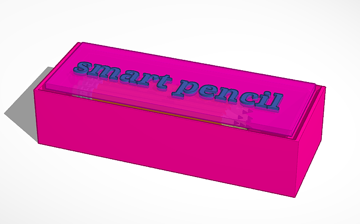 3D design a pencil case - Tinkercad