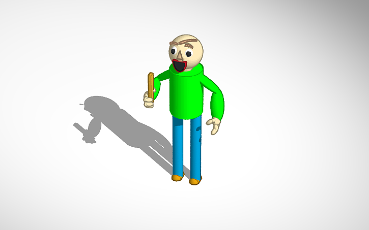 3D design Baldi | Tinkercad