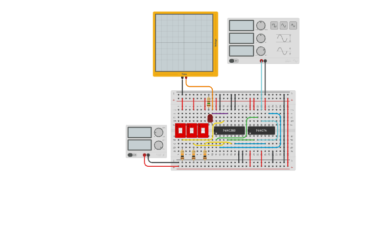 Circuit design Function Generator - Tinkercad