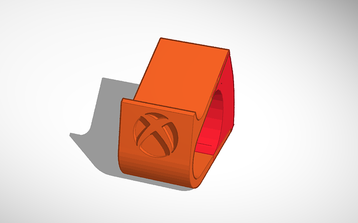 3D design Xbox one controller holder - Tinkercad