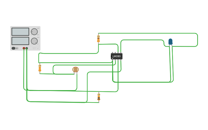 Circuit design Lab electronics - Tinkercad