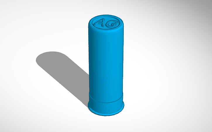 3D design 12 gauge snap cap | Tinkercad