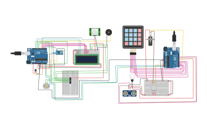 Circuit design smart-home - Tinkercad