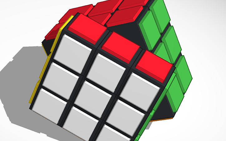 3D design Cubo Rubik Cube #2 - Tinkercad