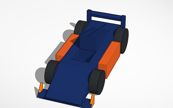 3D design Drag race Challenge - Tinkercad