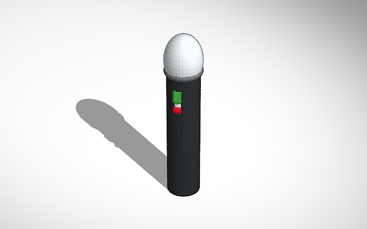 3D design Microphone - Tinkercad