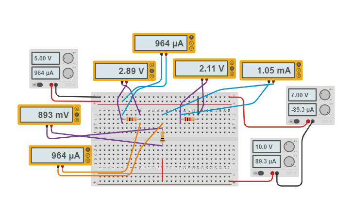 Circuit design LAB01-ARANDA | Tinkercad