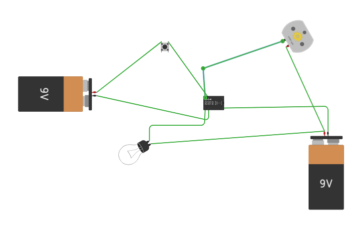 Circuit design RELAY 2 | Tinkercad