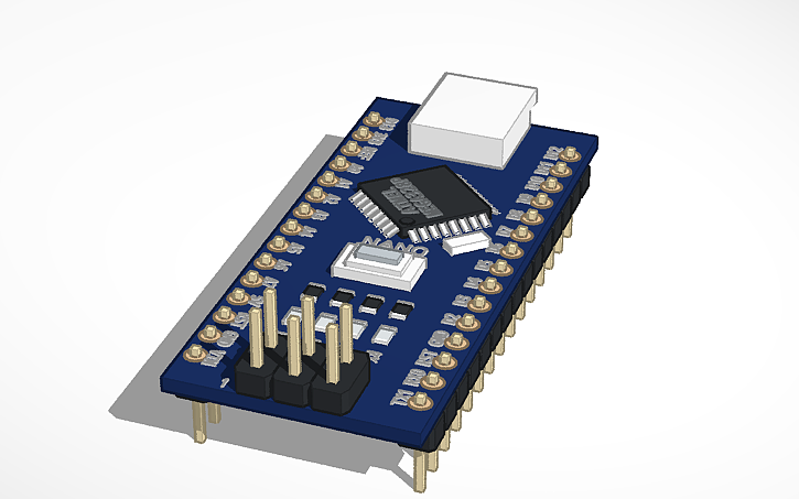 3d Design Arduino Nano Tinkercad