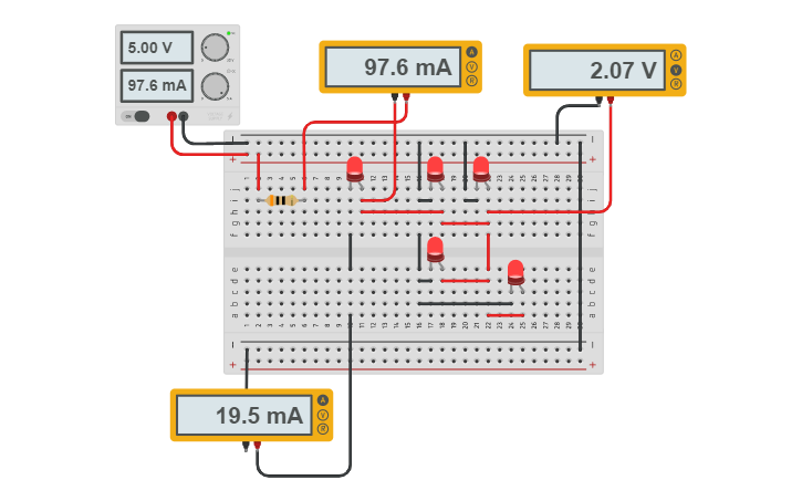 Circuit Design Led 1 Tinkercad