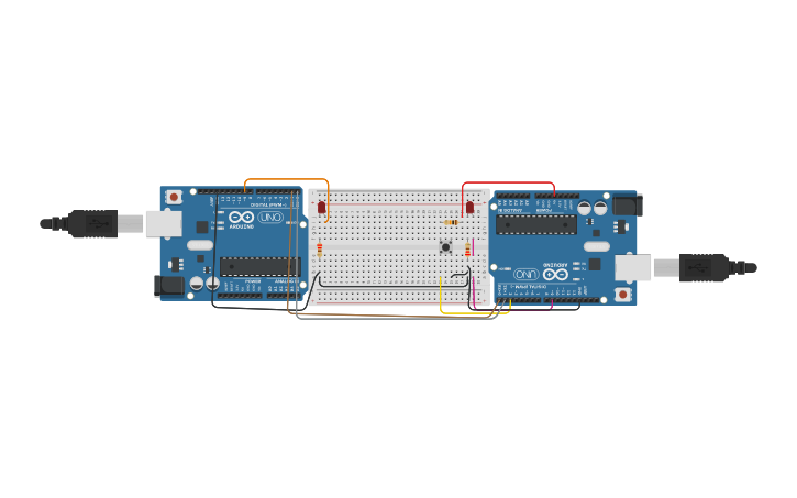 Circuit design Comunicación Serial Rx-Tx - Tinkercad