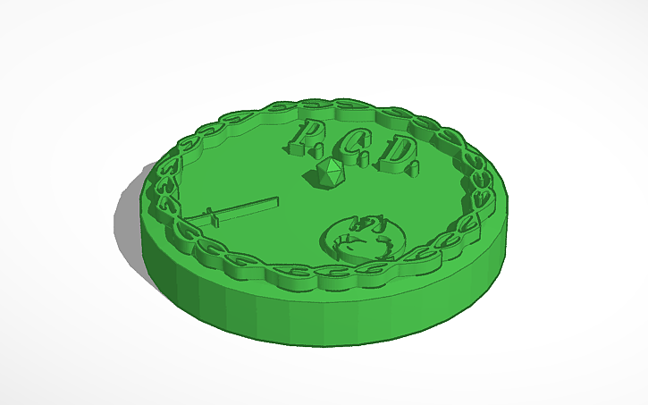 3D design Coin-PCD - Tinkercad