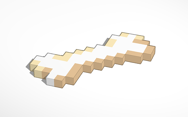 3D design bone - Tinkercad