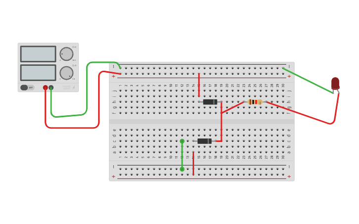 Circuit Design Diode Resister Or Gate Tinkercad
