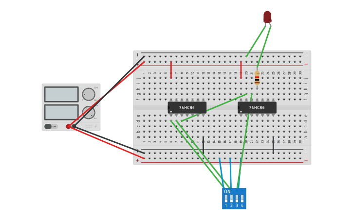 Circuit design Lab5 - Bill Tong | Tinkercad