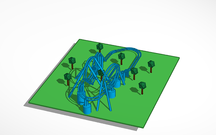 3d Design Roller Coaster Project Tinkercad