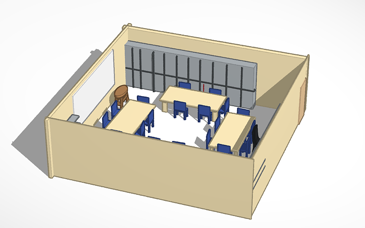 3D design Jigseyjames' class room - Tinkercad