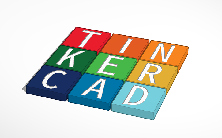 3D design Tinkercad logo - Tinkercad