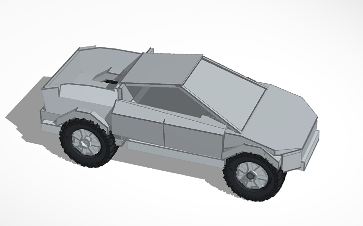 3D design TESLA - Tinkercad