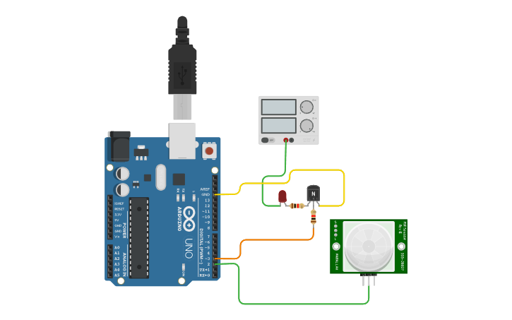 Circuit Design Arduino Tinkercad