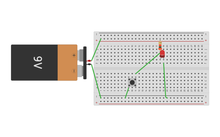 Circuit Design Started Tinkercad