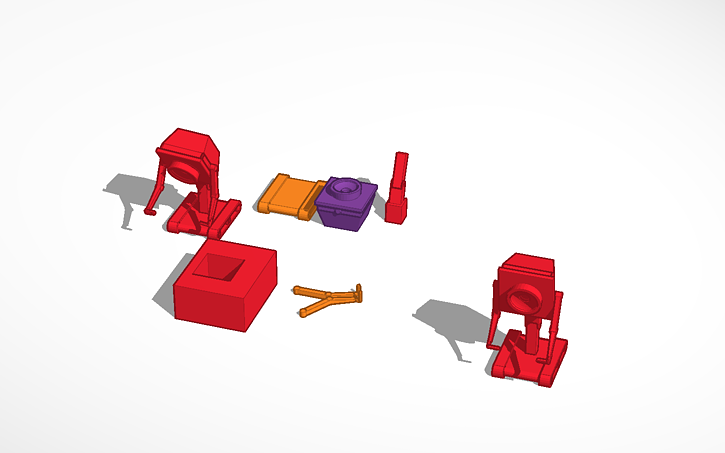 3D design Rick and Morty Butter Bot seperate | Tinkercad 3D design Rick and Morty Butter Bot seperate | Tinkercad
