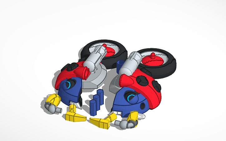 3D design Motobug v2.0.3 - Tinkercad