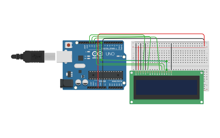 Circuit Design Эксперимент 13 Секундомер №3 Tinkercad