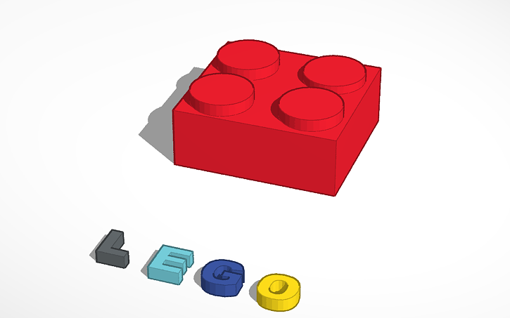 3D design lego | Tinkercad