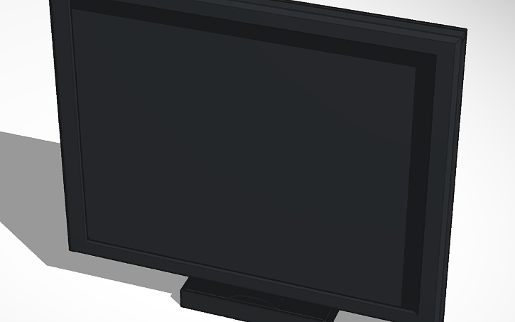 3D design monitor - Tinkercad