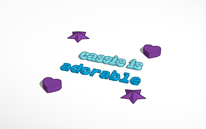 3D design Awesomeness poster | Tinkercad