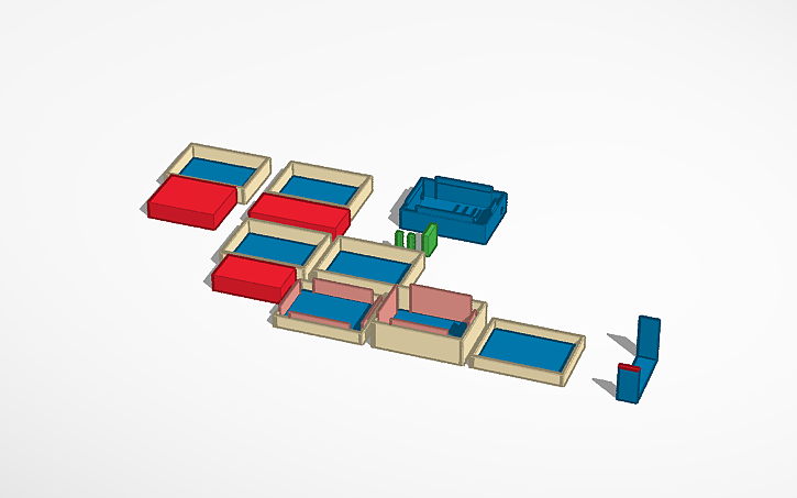 3D design ESP32PCB-Case - Tinkercad