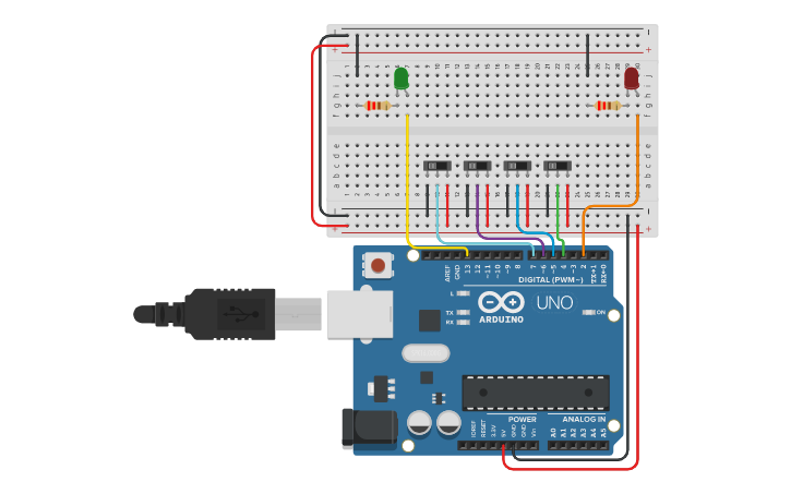 Circuit design CF - TP1 - Aula 1 | Tinkercad