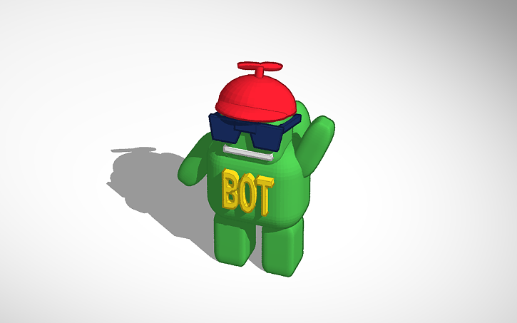 3D design Cool Astro Bot - Tinkercad