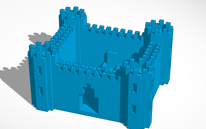 3D design Minecraft House - Tinkercad