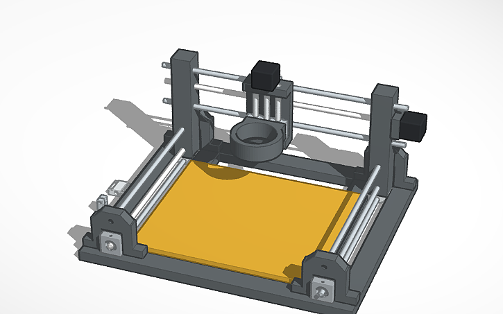 3D design DIY CNC Machine - Tinkercad