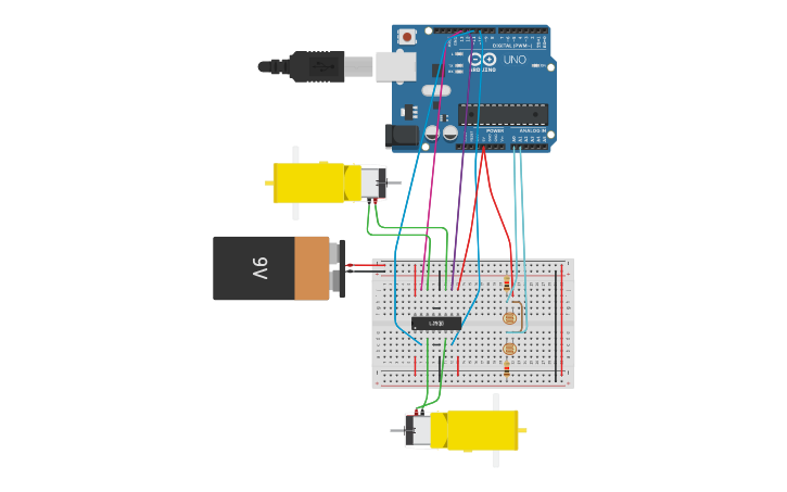 Circuit design sensor | Tinkercad