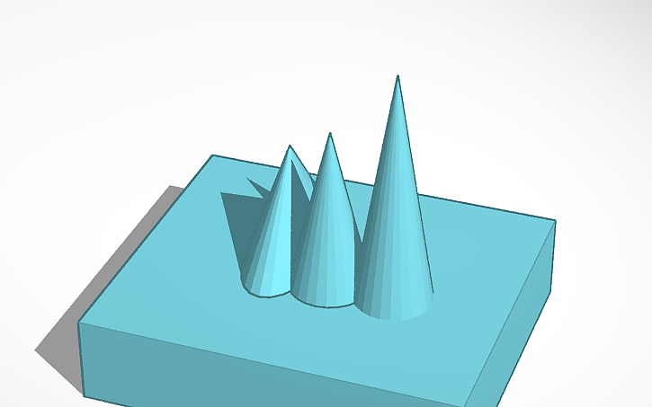3D design wege - Tinkercad