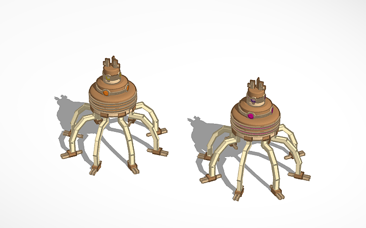 3D design advanced guardian stalker - Tinkercad