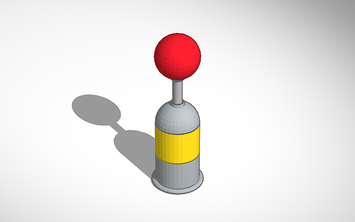 3D design Sonic Checkpoint - Tinkercad