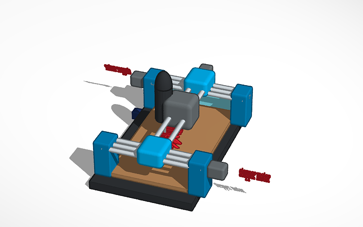 3D design CNC machine - Tinkercad