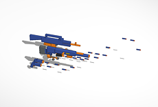 3D design Nerf Guns | Tinkercad