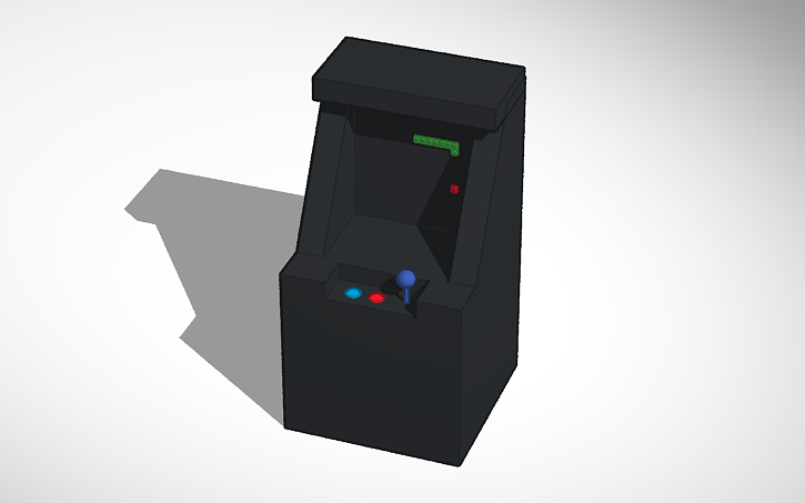 3D design arcade machine | Tinkercad