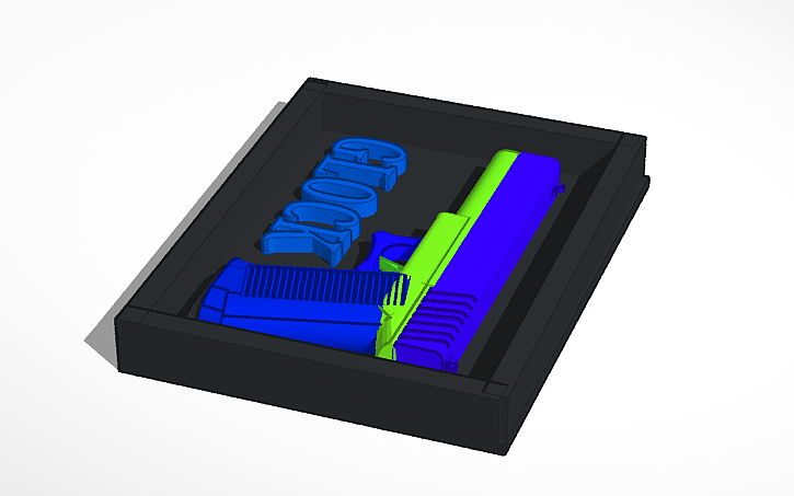3D design GLOCK ENQUADRADA | Tinkercad